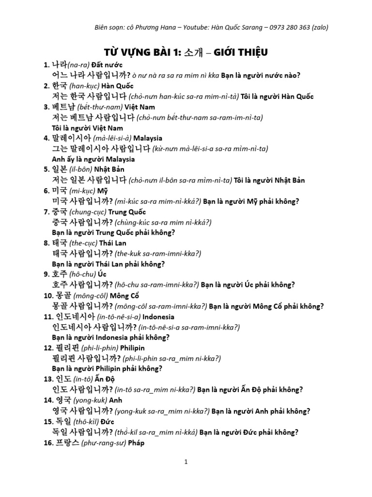 T V NG THTH1 B N Kèm Ví D Phiên Âm 2 | PDF