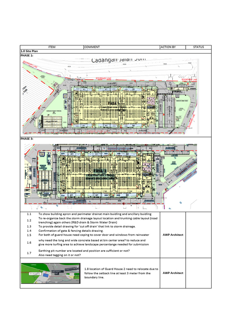 JHB1 Information Required For BP & BOMBA Drawing Preparation | PDF ...