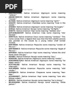 Lene Lenape Dictionary | PDF