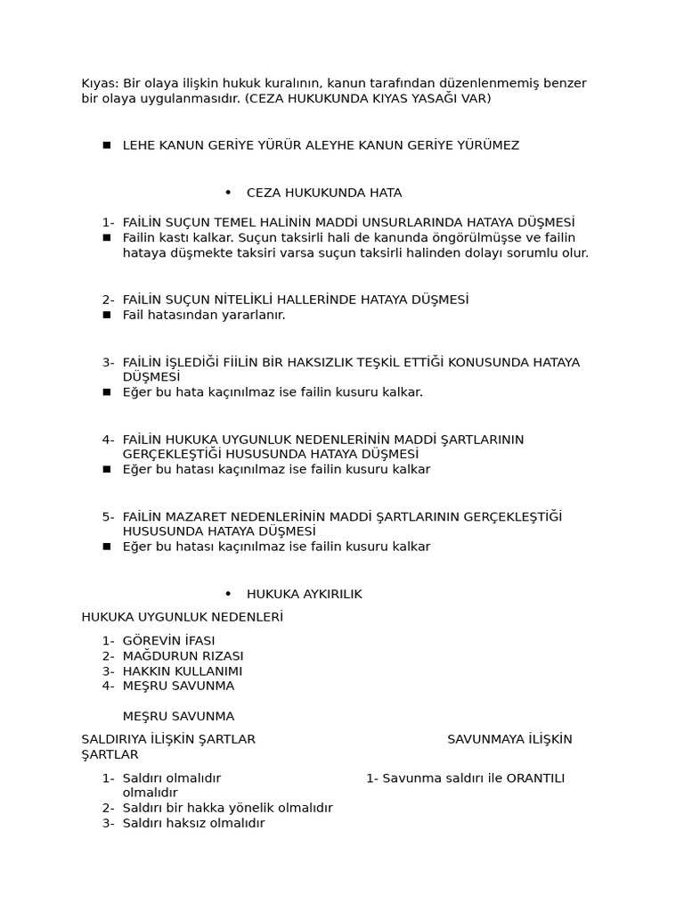 Ceza Vi̇ze Not | PDF