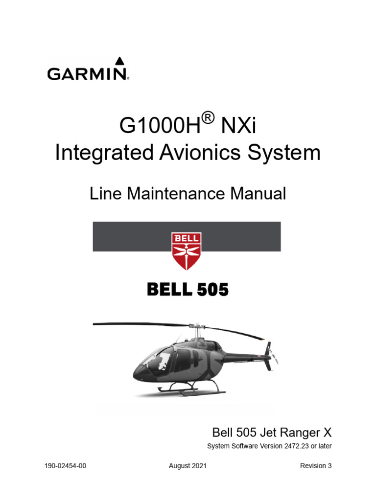 G1000H NXi Line Maintenance Manual (SW Ver 2472.23 or Later) Rev3 23 ...