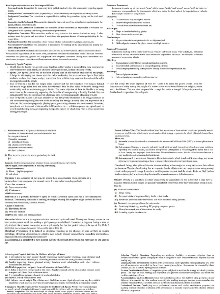 Revision Notes | PDF