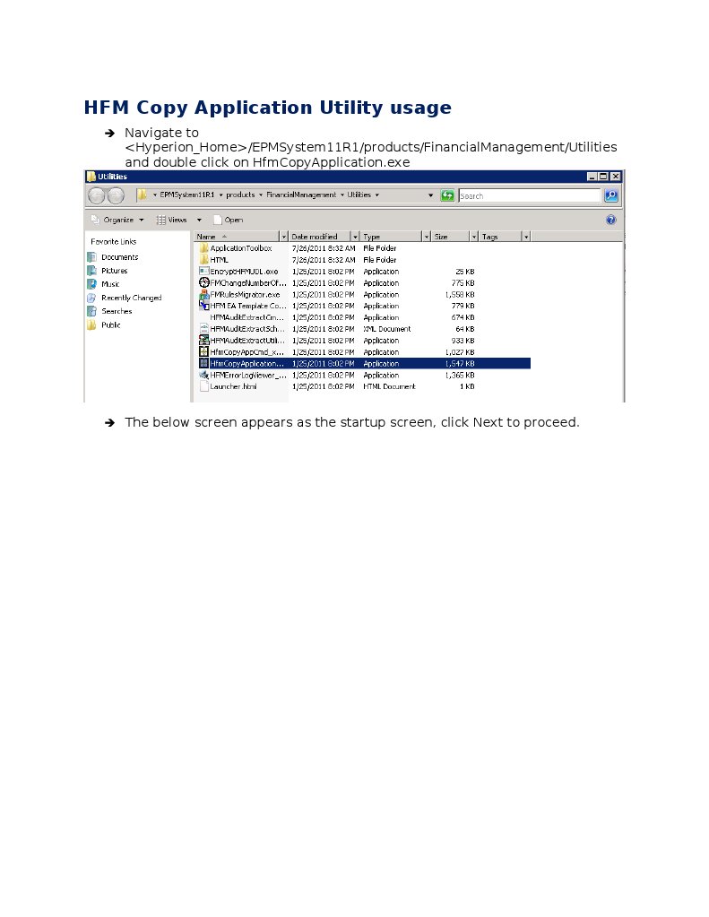 HFM Application Copy Guide | PDF | Business