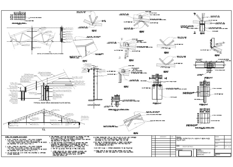 DocNo.36 Godown Plan and Roof Details - Kedowa Maize Milling Plant ...