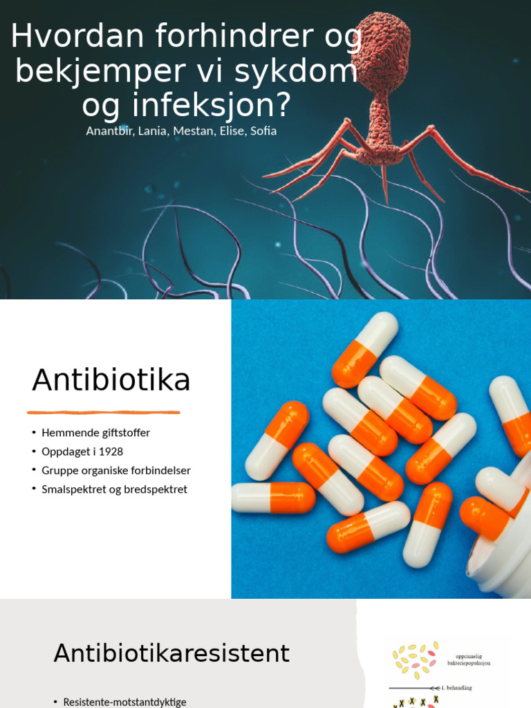 Vaksiner Og Antibiotika | PDF