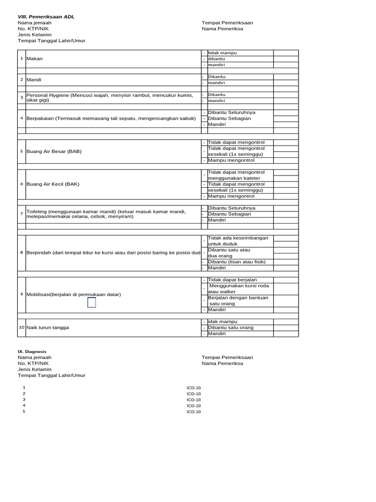 Form Rikes 5 LBR | PDF