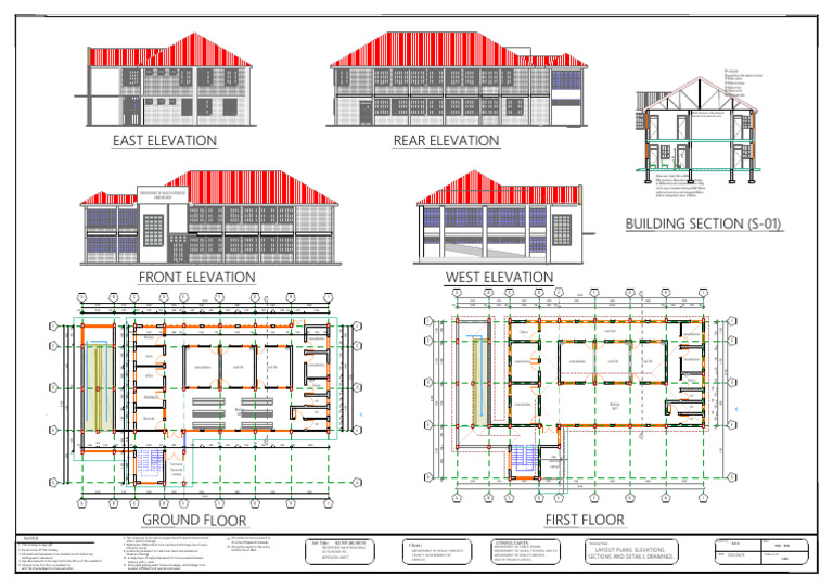 DocNo.25 Drawing - Kunyak Health Centre | PDF | Building ...