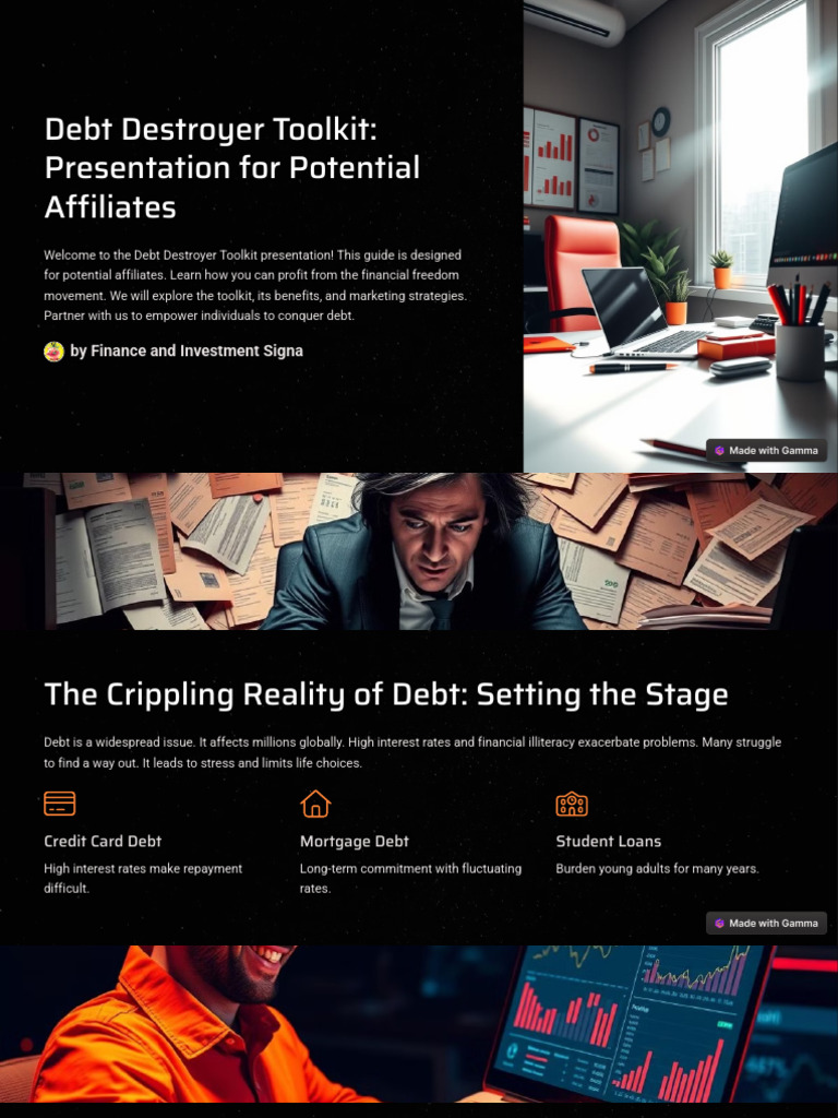Debt-Destroyer-Toolkit-Presentation-for-Potential-Affiliates | PDF ...