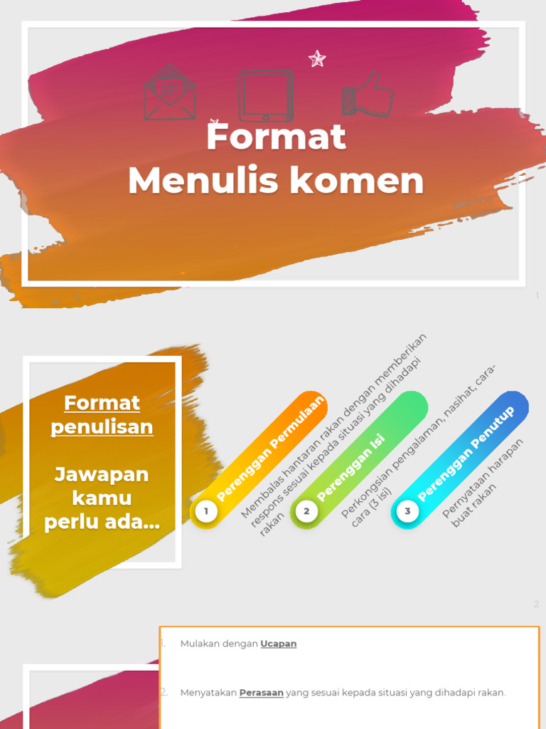 Format Komen Blog | PDF