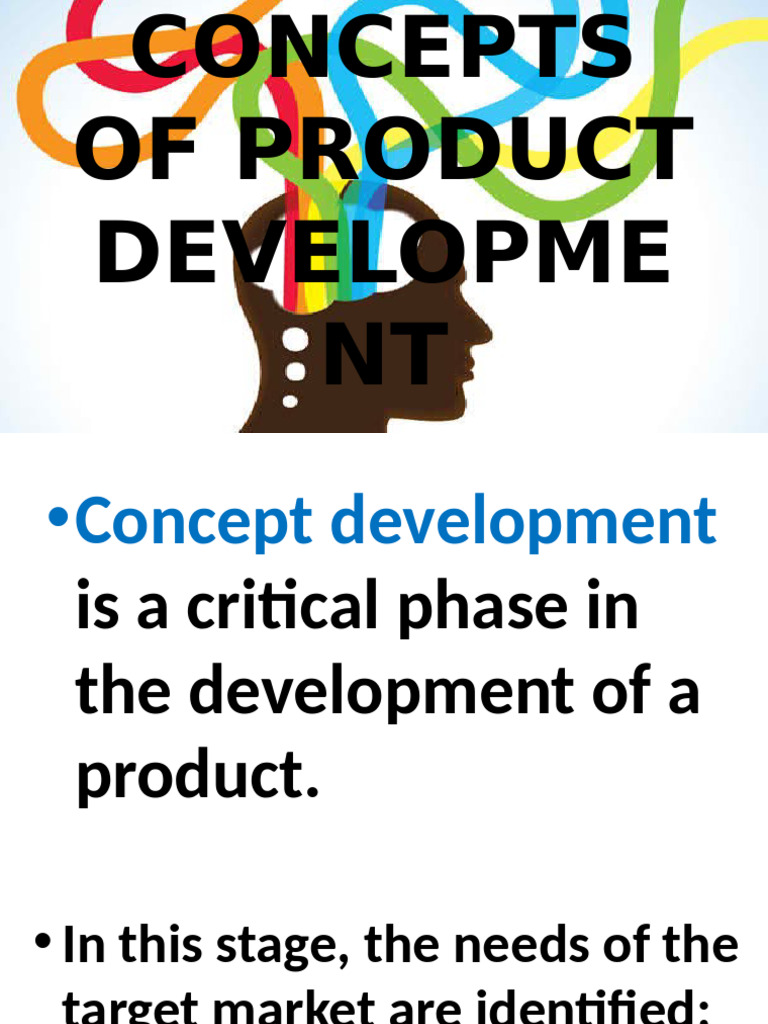 Product Development Concept Stages | PDF | Specification (Technical ...