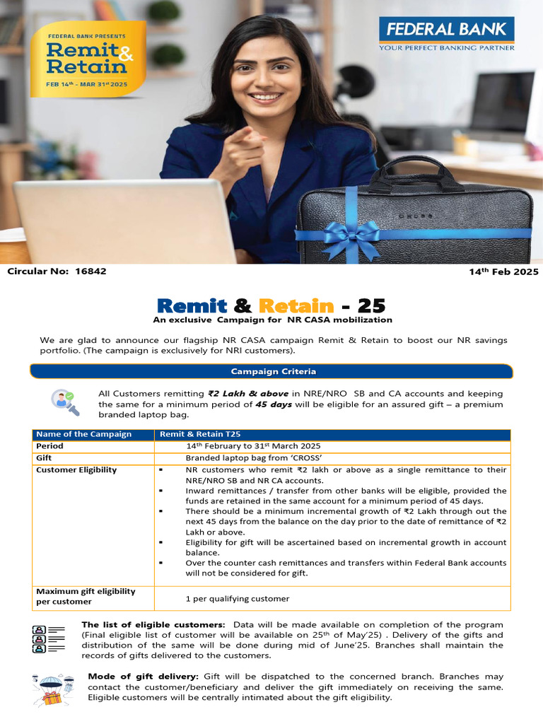 Remit & Retain FY25 Circular | PDF | Economies