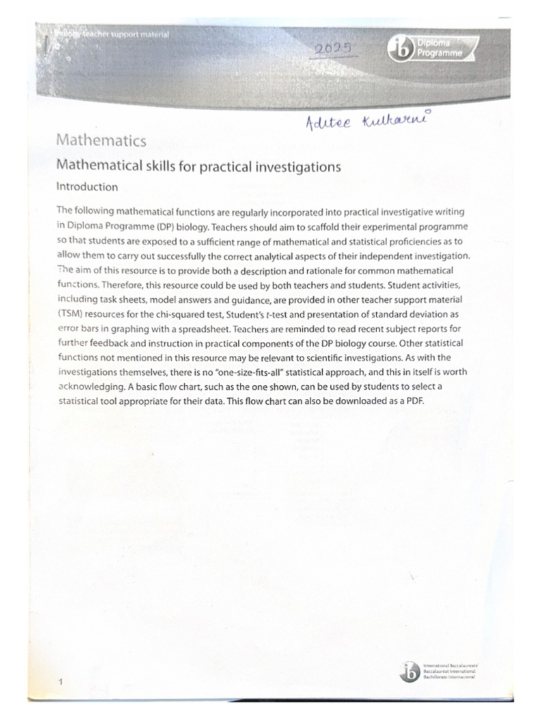 Bio Mathematics | PDF