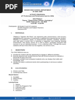 SCM-SHS Intramurals 2025 Guidelines | PDF | Sports