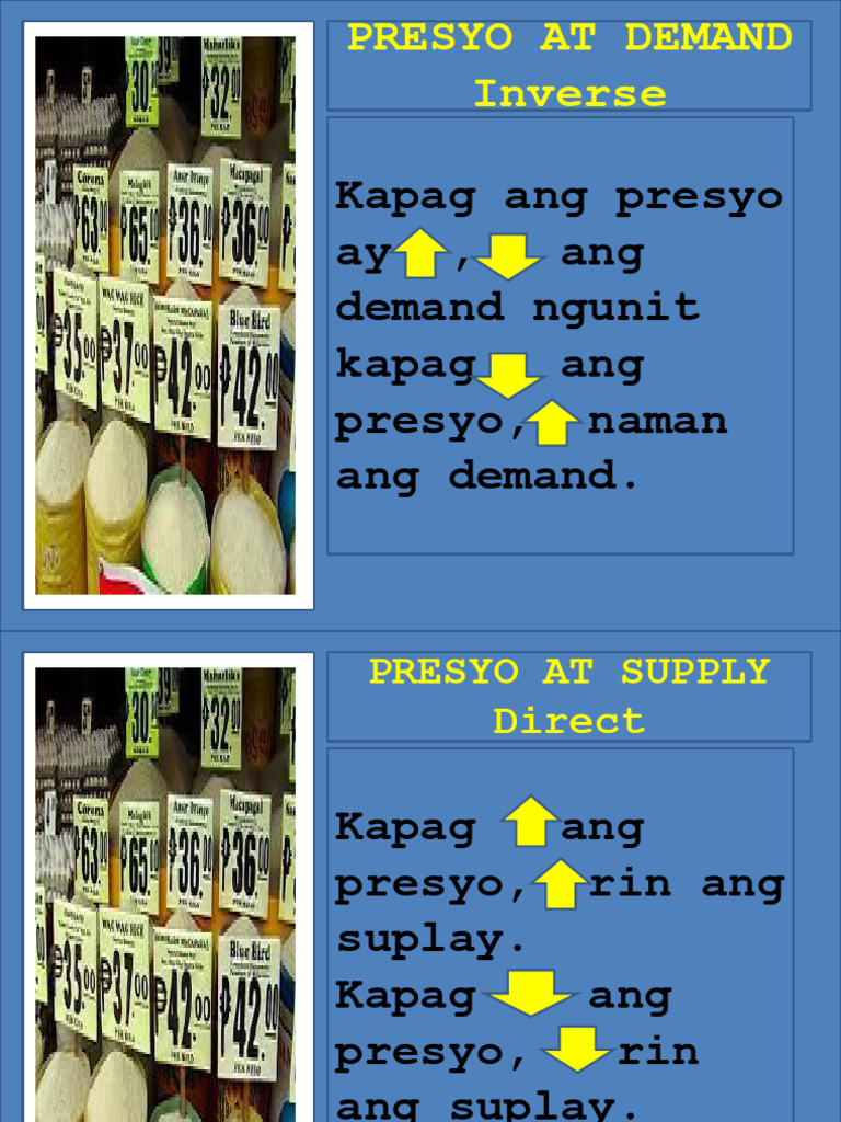 Aralin9: Interaksiyon NG Demand at Supply | PDF