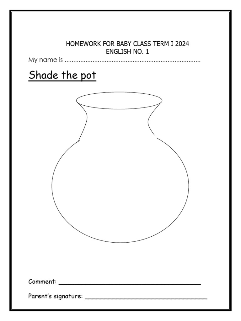 Suffah Baby Class Home Work Sheets | PDF