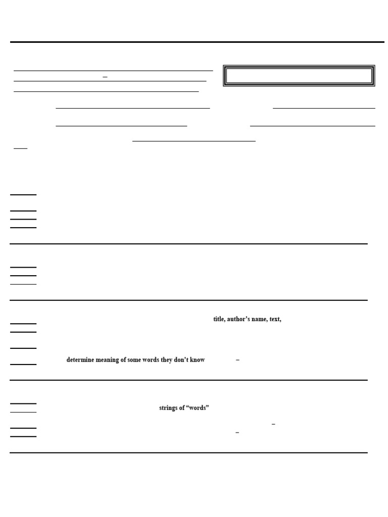 k-4 beginner esl report card english | PDF | Word | Applied Linguistics