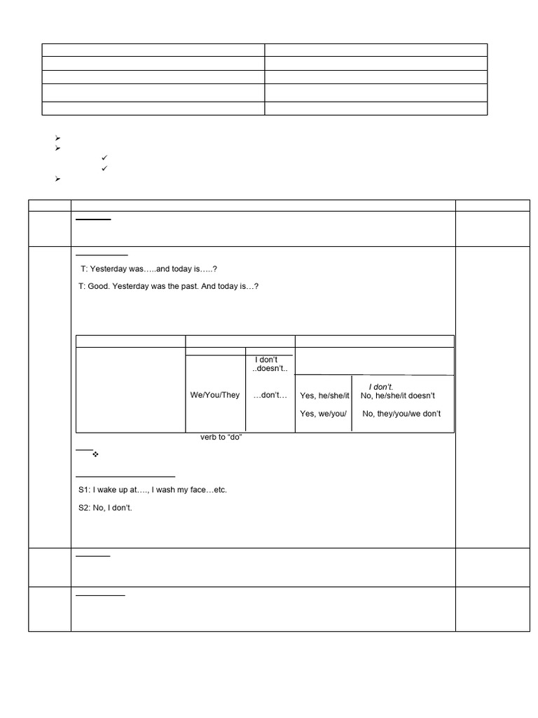 Unit 2 Grammar S. Present C | PDF | Question | Cognitive Science