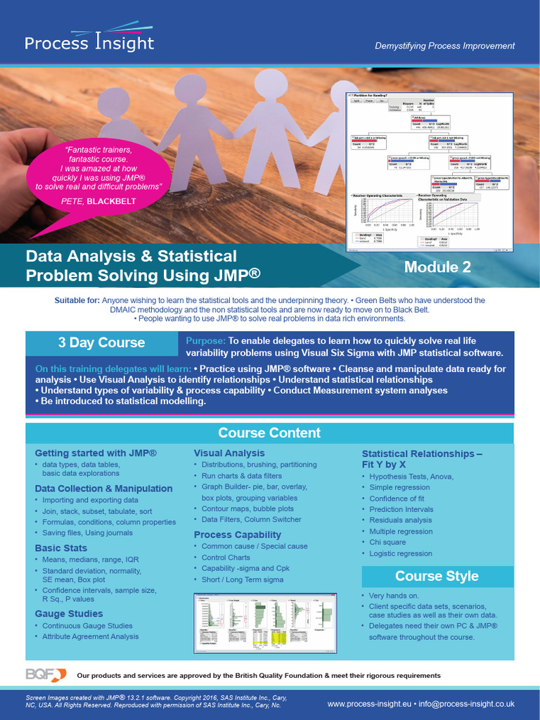 A4 Module DataAnalysis FINAL | PDF | Statistics | Jmp (Statistical Software)