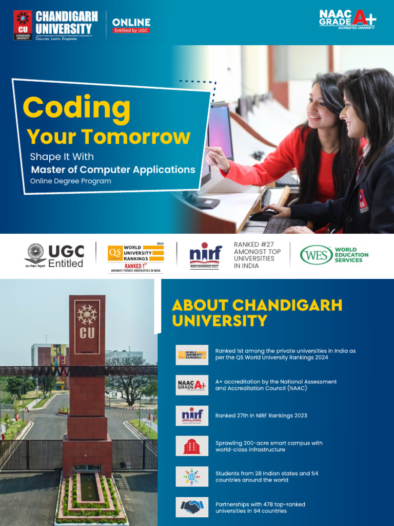 MCA Brochure UPDATED 09-08-23 | PDF | Computing