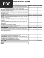 Procurement Internal Audit Checklist | PDF | Procurement | Audit