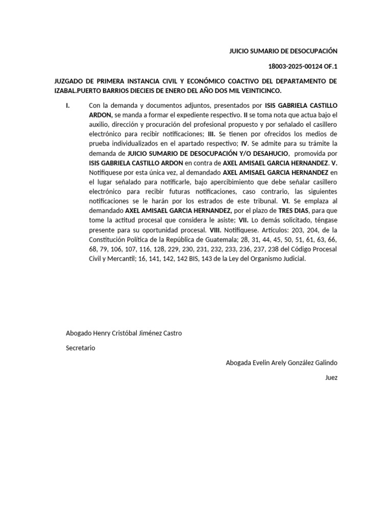 RESOLUCION DE TRAMITE | PDF