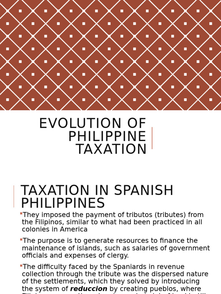 Evolution-of-Phil-Taxation | PDF | Taxes | Value Added Tax