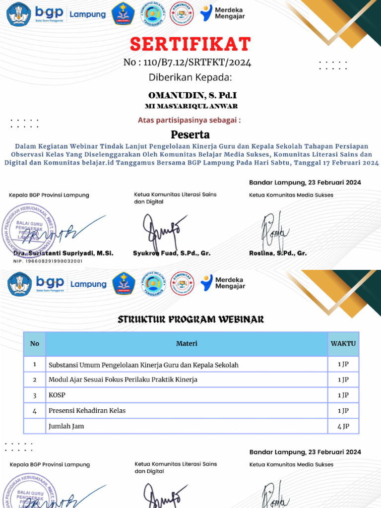 SERTI OMANUDIN, S. Pd.I 5 | PDF