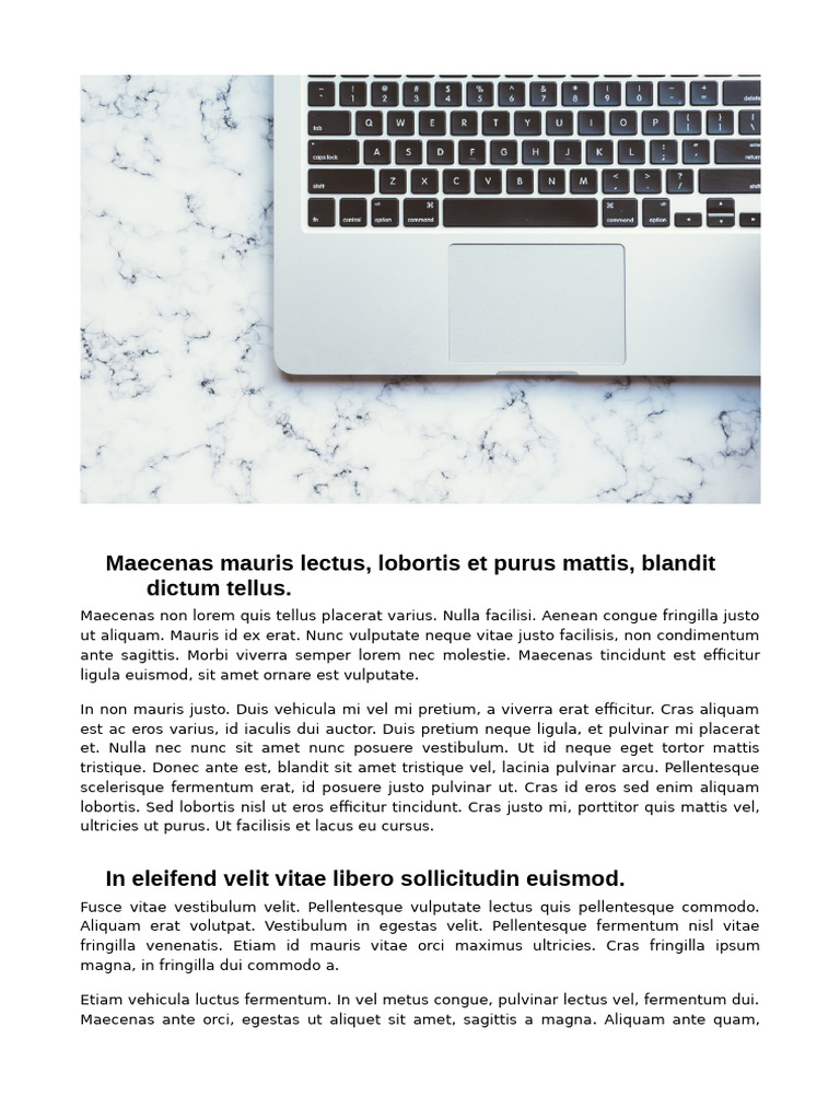Maecenas Mauris Lectus, Lobortis Et Purus Mattis, Blandit Dictum Tellus ...