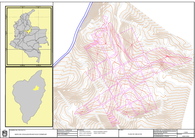 Mapa de Ubicación | PDF