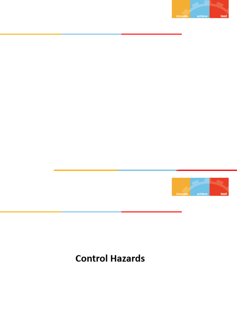 L13 MIPS Control Hazards | PDF | Computer Architecture | Integrated Circuit