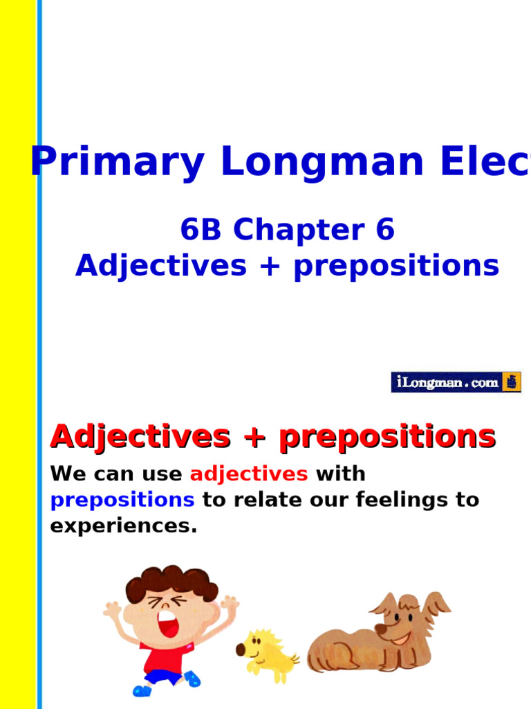 Dependent Prepositions Adjectives | PDF | Syntax | Morphology