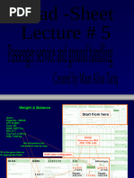 Aircraft Loadsheet Guidelines | PDF | Aircraft | Aviation