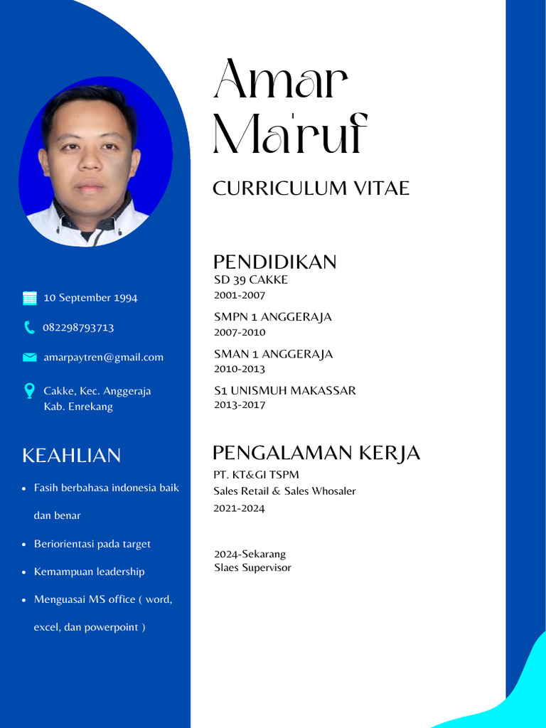 Minimalis Pastel CV Daftar Riwayat Hidup Guru Pendidikan Anak Usia Dini Pau_20250226_143016_0000 ...