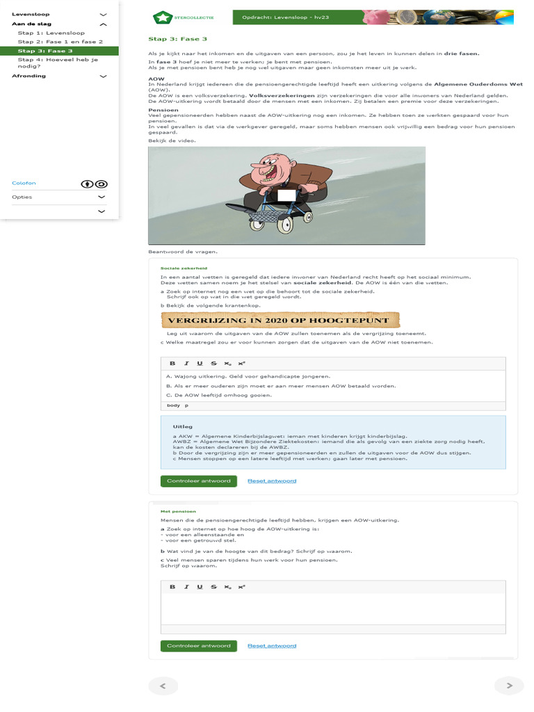 Opdracht Levensloop - hv23 - Wikiwijs Maken | PDF