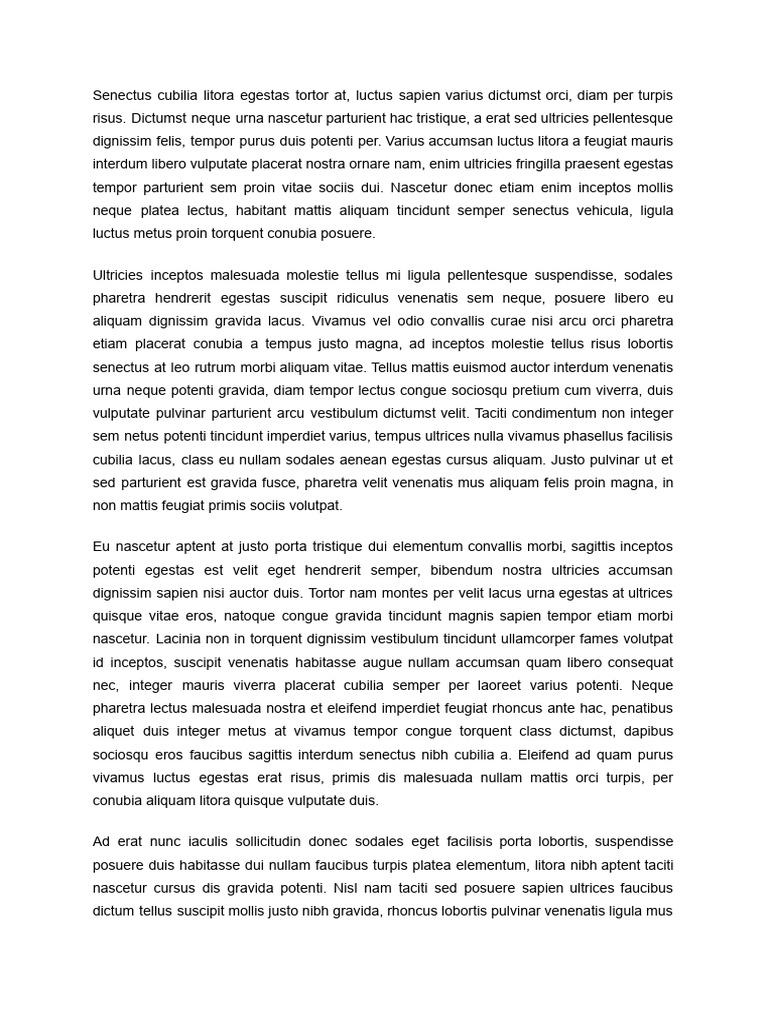 Senectus cubilia | PDF