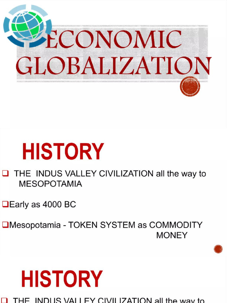 Economic Globalization | PDF