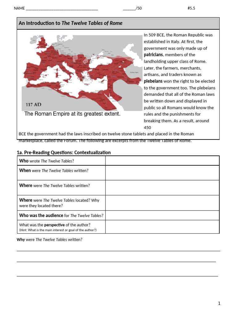 Understanding Rome's Twelve Tables | PDF | Ancient Rome | Crimes