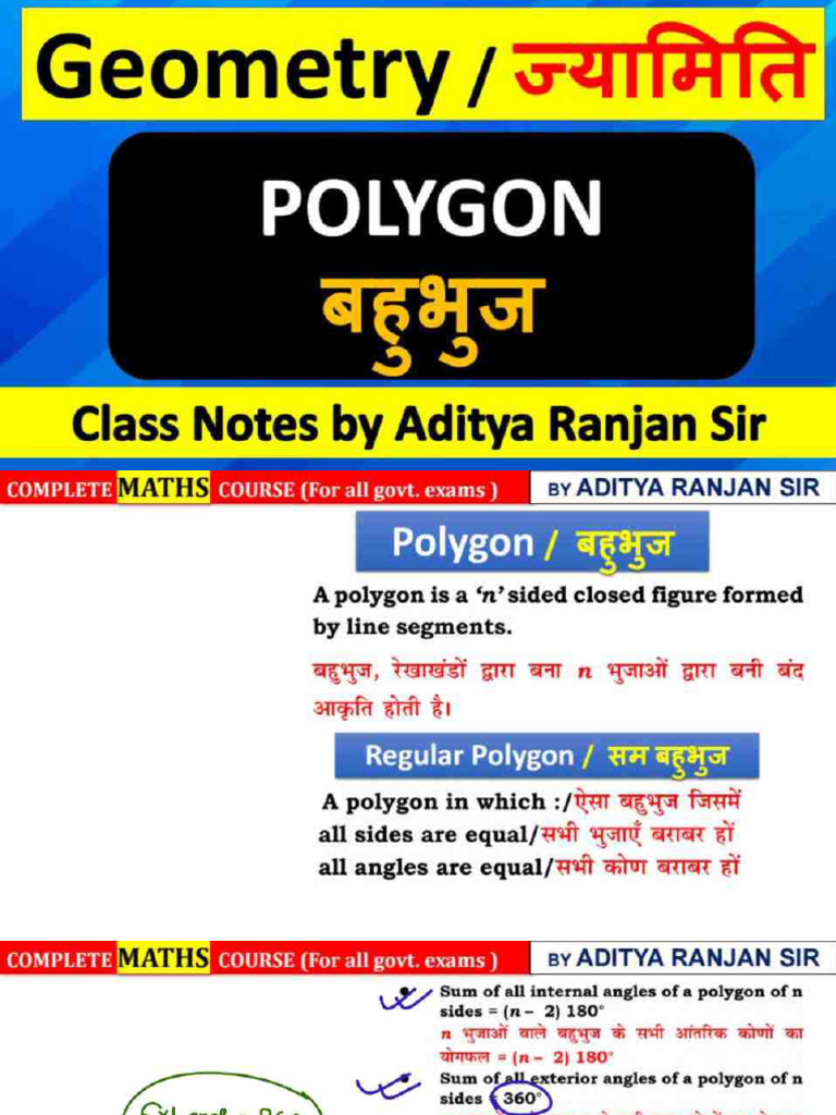 #Polygon (Class Notes).PDF | PDF