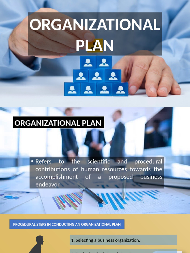 Organizational Plan for Business Setup | PDF | Partnership | Employment