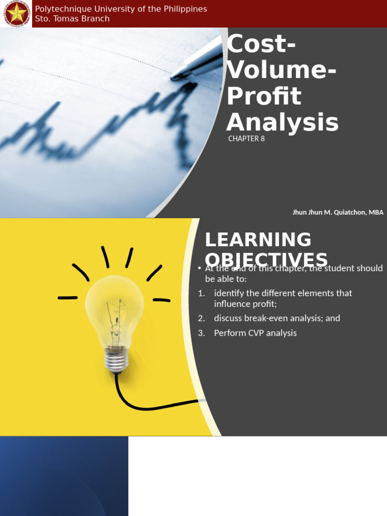 Chapter 5 COST VOLUME PROFIT ANALYSIS | PDF | Business Economics | Management Accounting