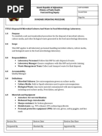 Settle AIr Plate Technique | PDF | Agar | Environmental Monitoring