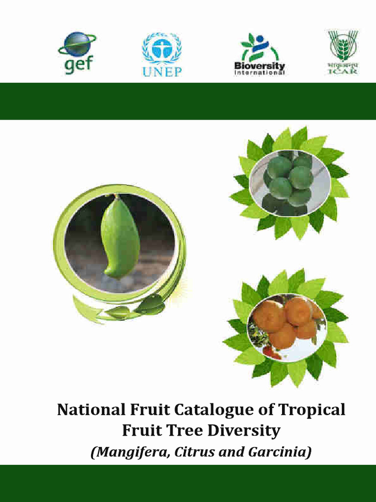 National Fruit Catalogue of Tropical Fruit Tree Diversity 1821 | PDF ...