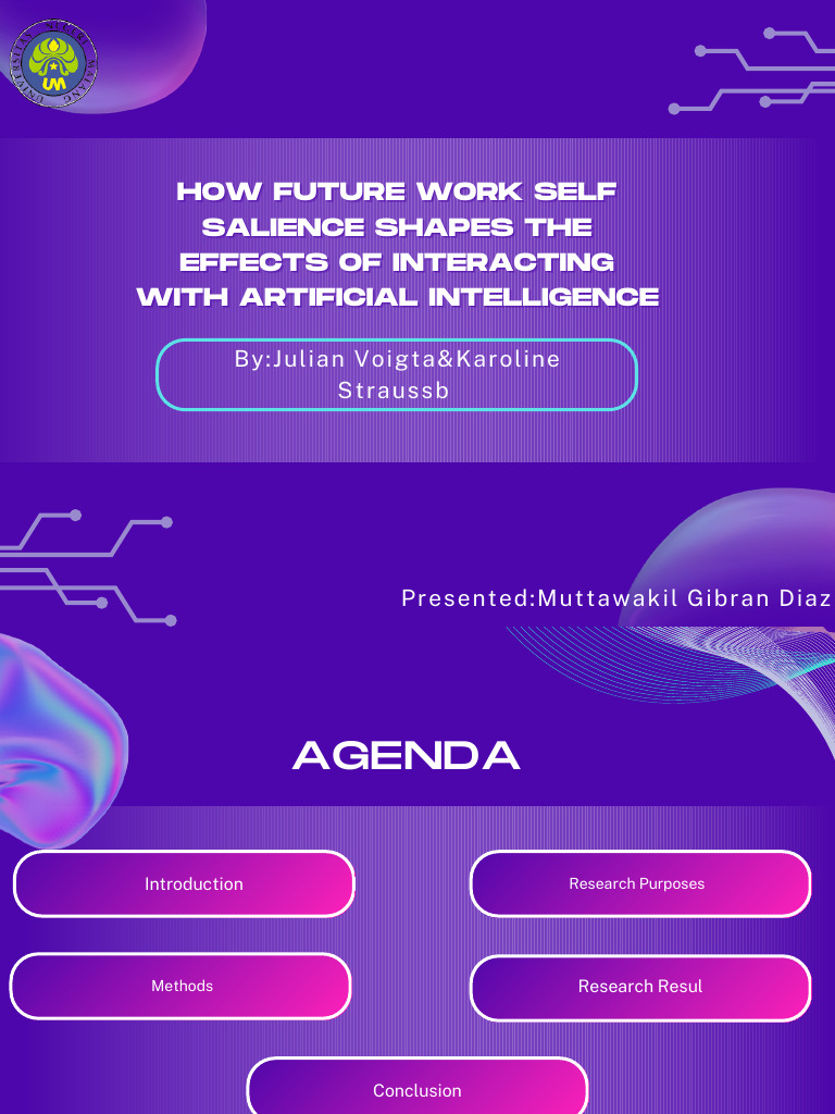 Enhanced Future Work Self AI Presentation PDF | PDF