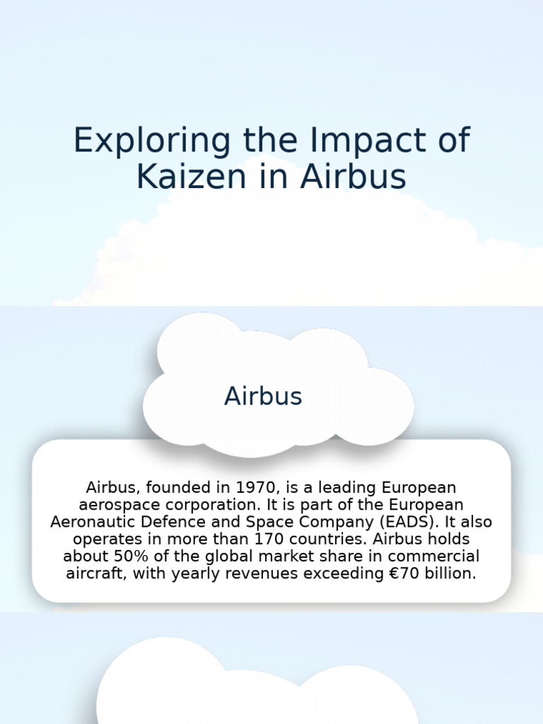 Exploring The Impact of Kaizen in Airbus | PDF | Airbus | Employee ...