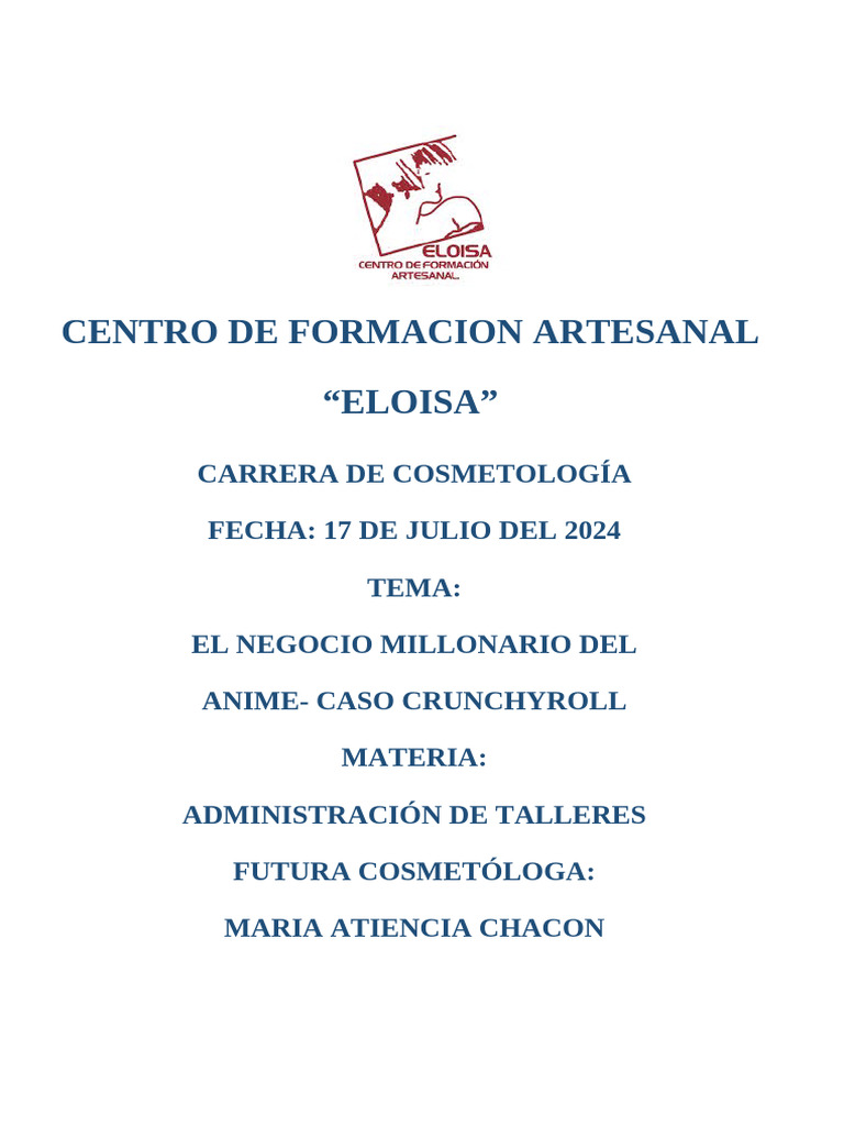 EL NEGOCIO MILLONARIO DEL ANIME | PDF