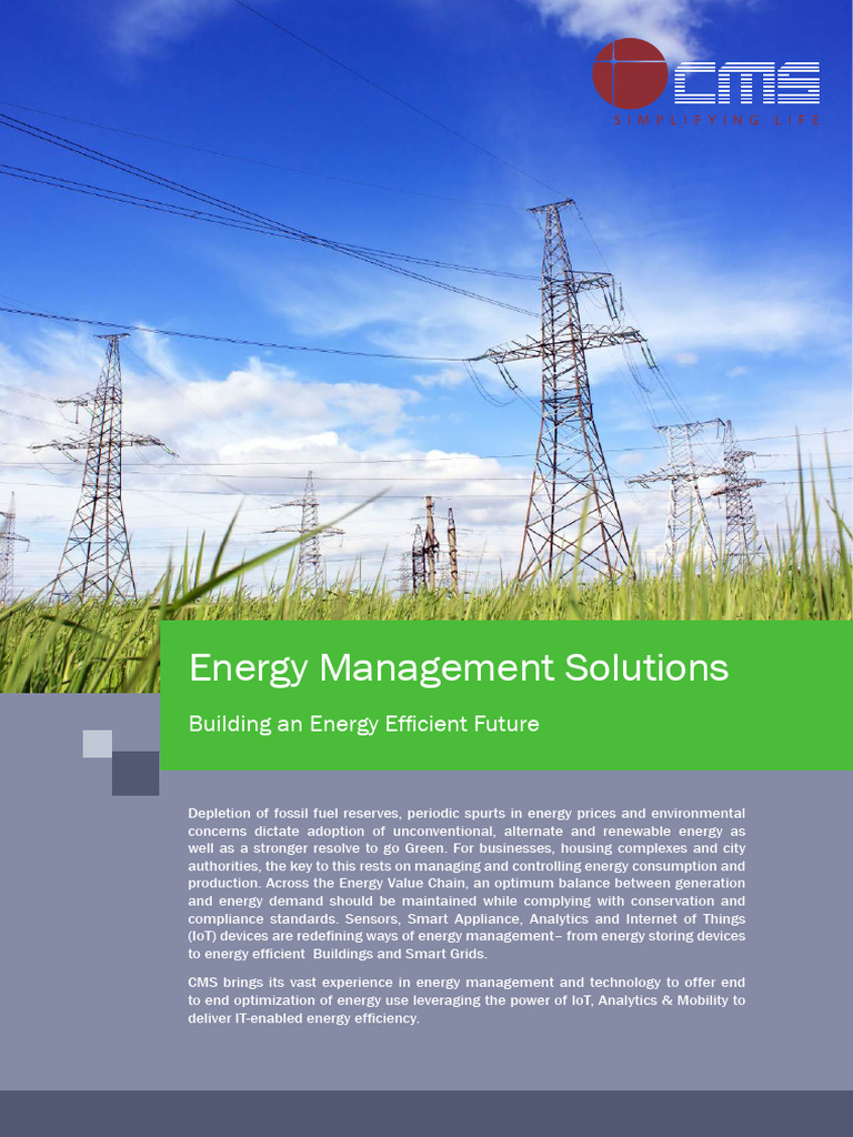 Energy Management Solutions for Efficiency | PDF | Energy Conservation ...