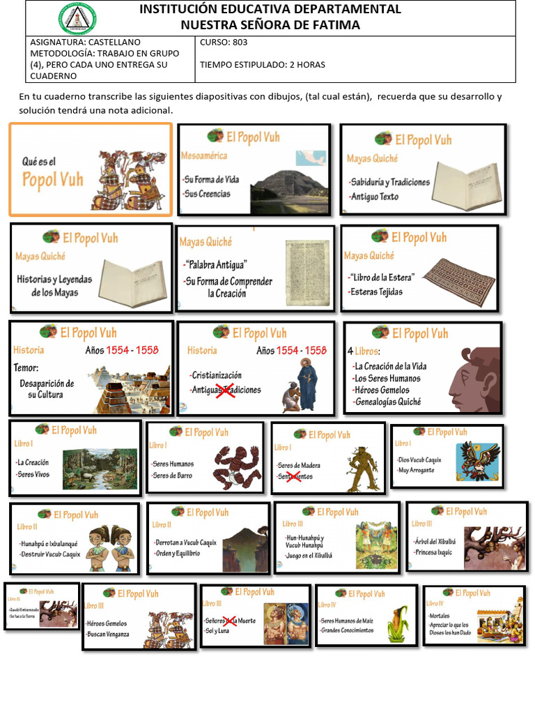 Popol Vuh | PDF | Narrativa de la creación del Génesis