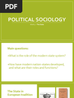 Max Weber's Definition of the State | PDF | State (Polity) | Justice
