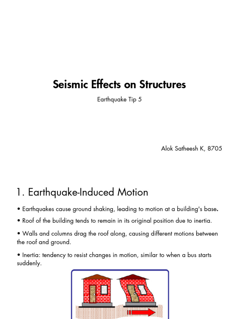 Seismic Forces on Building Structures | PDF