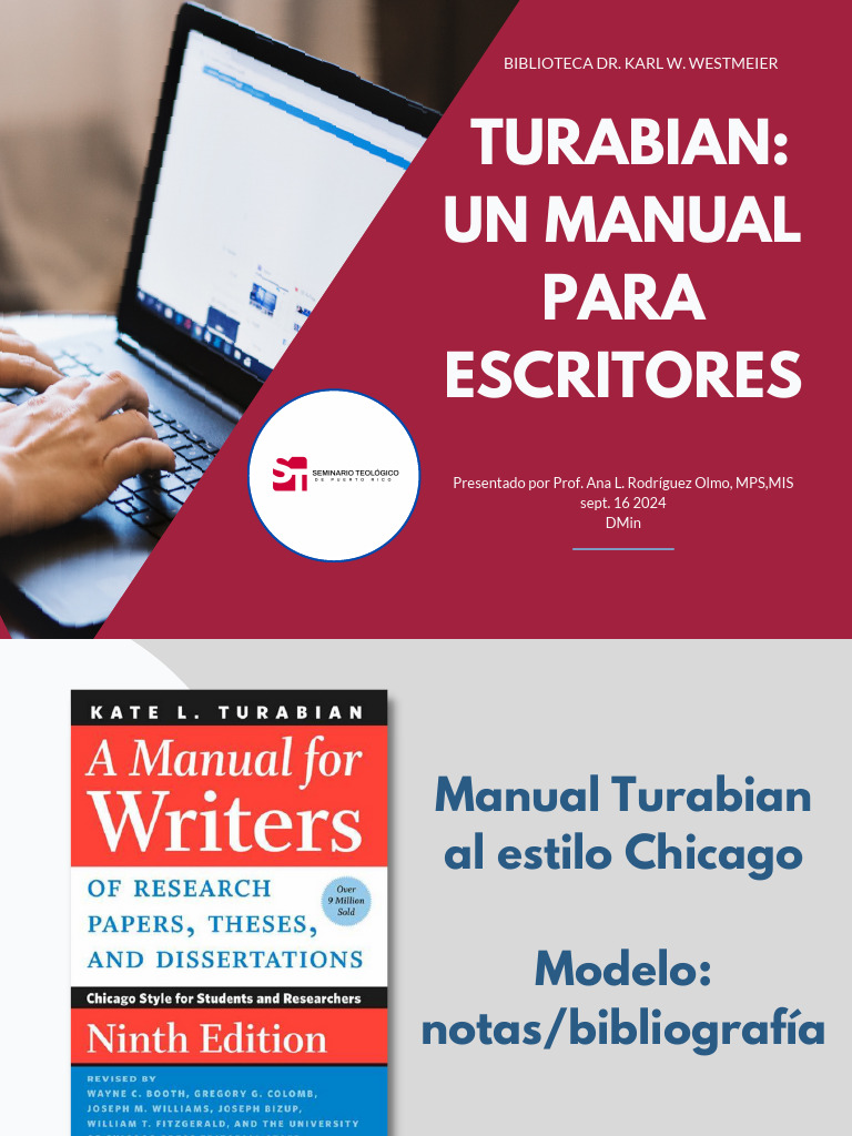 Guía Turabian para Tesis y Disertaciones | PDF